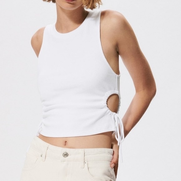 Zara | Tops | Nwt Zara Cropped Tank | Poshmark
